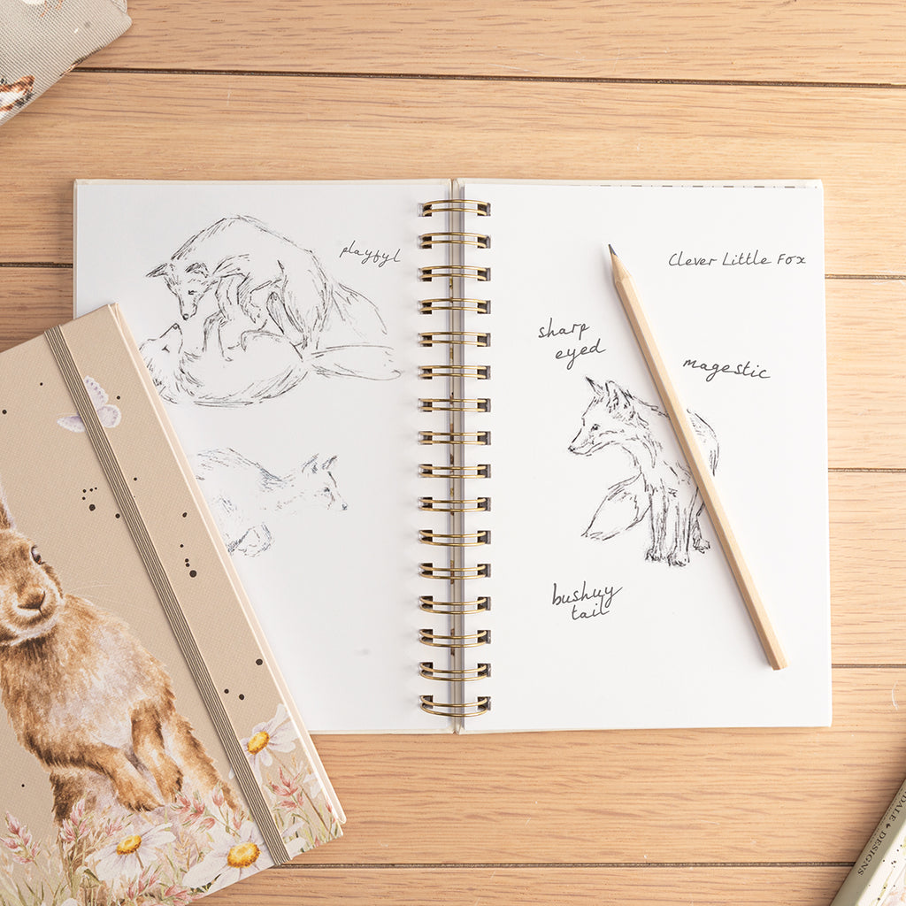 Wrendale - Spiral Bound Blank Notebook - A5 – HOUSE OF PORTMEIRION