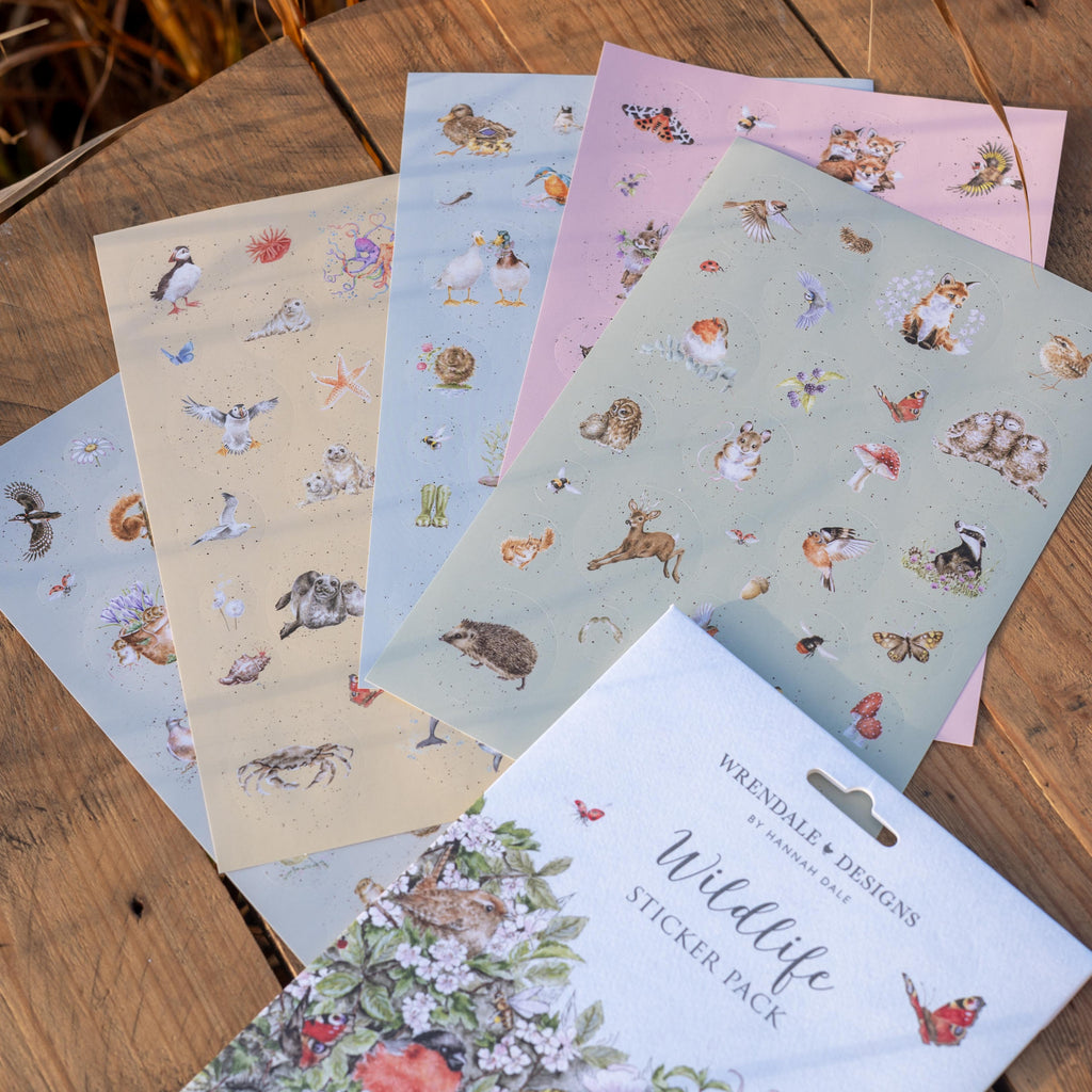 Wrendale - Nature Sticker Set – HOUSE OF PORTMEIRION