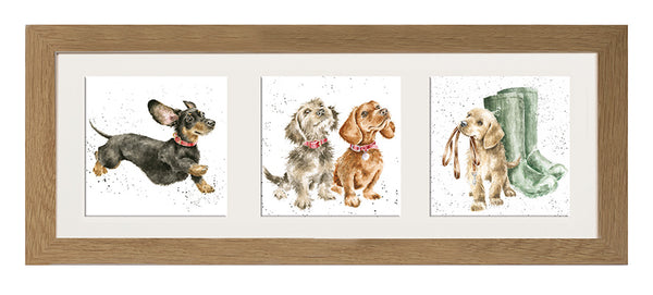 Wrendale - A Trio of Framed Cards - Dogs – HOUSE OF PORTMEIRION